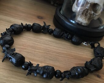 SkullsN'Bones: A Gothic Jewellery Line by IamSkullsNBones on Etsy