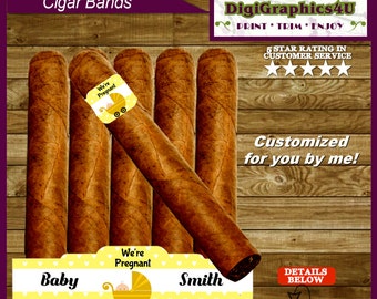 Baby shower cigar | Etsy