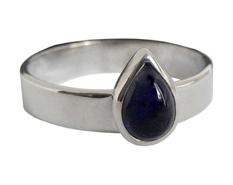 Iolite ring | Etsy