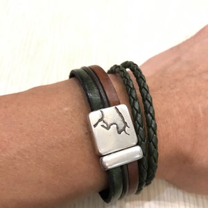 BULL BRACELET SPANISH Souvenir Men bracelet Rodeo Bull