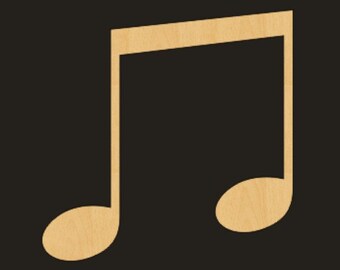 Cutout musical notes | Etsy