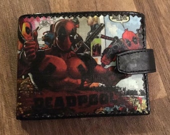 Deadpool wallet | Etsy