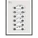 Mitsubishi Evo Generations Poster by HivePosters on Etsy