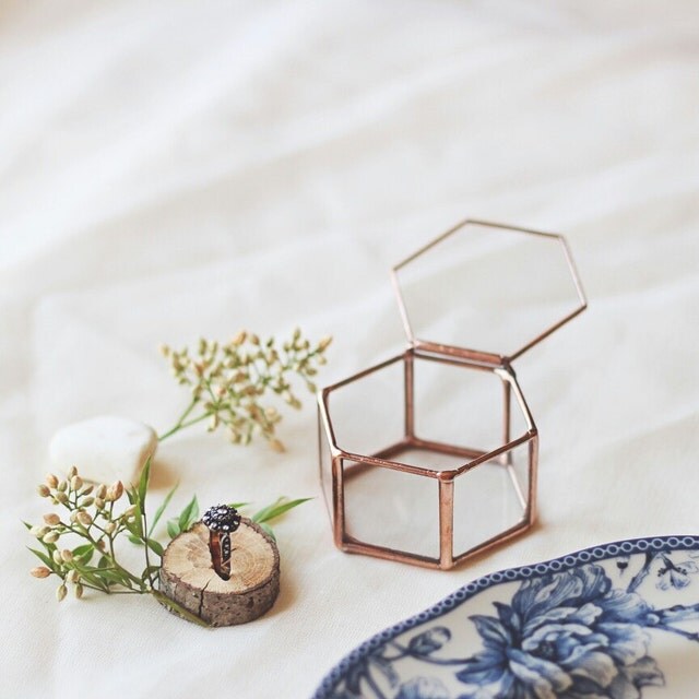 Handmade Geometric Glassware Etsy Featured Seller par Waen sur Etsy