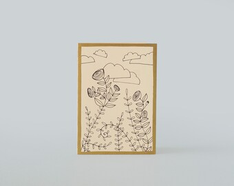 Unique one line drawing related items | Etsy