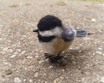 Felt chickadee | Etsy