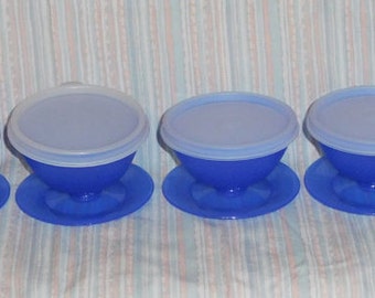 Blue tupperware | Etsy