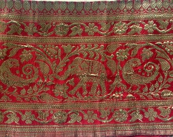 Elephant sari trim | Etsy