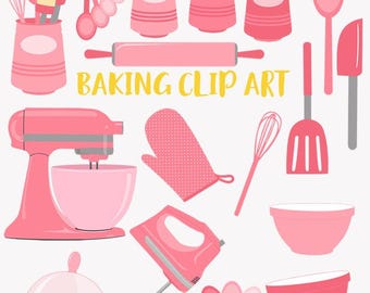 Baking clip art | Etsy