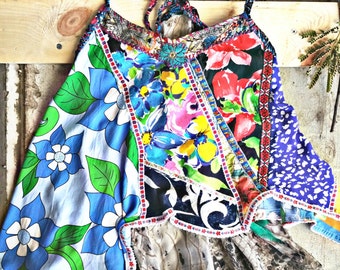 Patchwork tunic | Etsy