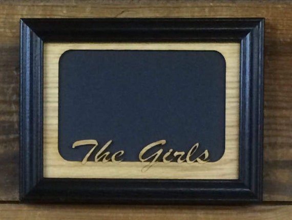 Items similar to 5x7 Custom Group Picture Frame, The Girls Picture ...