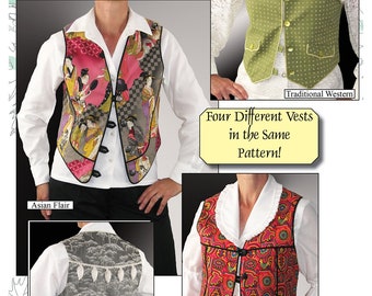 Western vest pattern | Etsy