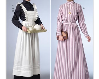 Victorian pinafore | Etsy