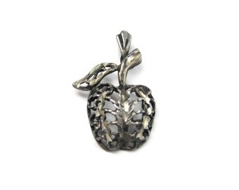 Apple pendant | Etsy