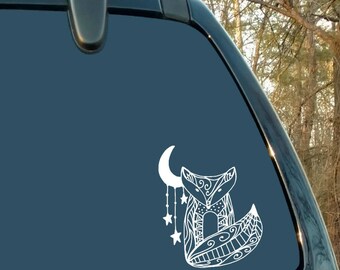 Fox decal | Etsy