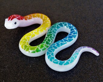 Polymer clay snake | Etsy