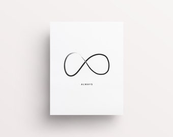 Forever symbol | Etsy