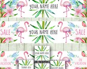 Flamingo decor | Etsy