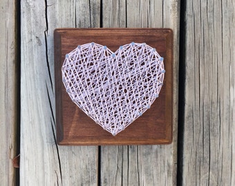String art heart | Etsy