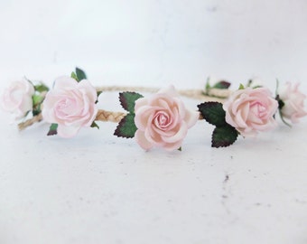 Flower hair wreath | Etsy