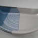 HALF PIE PLATE Handmade Stoneware in Blue / by PaschalPottery