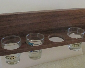 Shot glass rack | Etsy