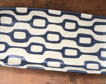 Ceramic serving tray | Etsy