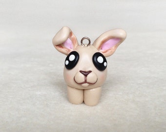 Polymer clay rabbit | Etsy