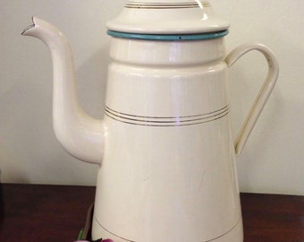 Enamel pitcher | Etsy