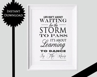 Dancing in the rain | Etsy