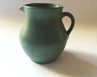 Art pottery pitcher | Etsy