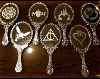 Custom etched mirror | Etsy