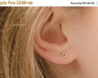 Simple stud earrings | Etsy