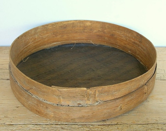 Wooden sieve | Etsy