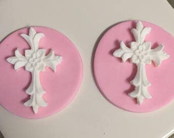 Fondant cross | Etsy