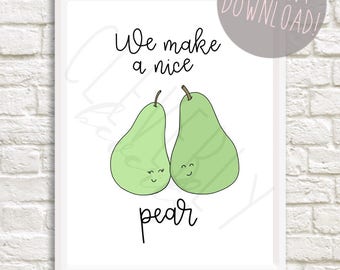 Kitchen pun signs | Etsy