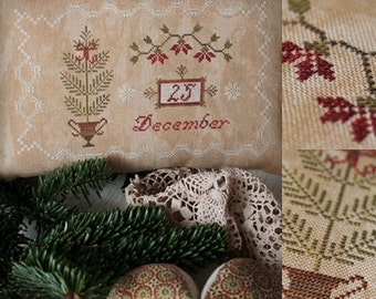 My Country... / Primitive cross stitch pattern by TheSubRosaDesign