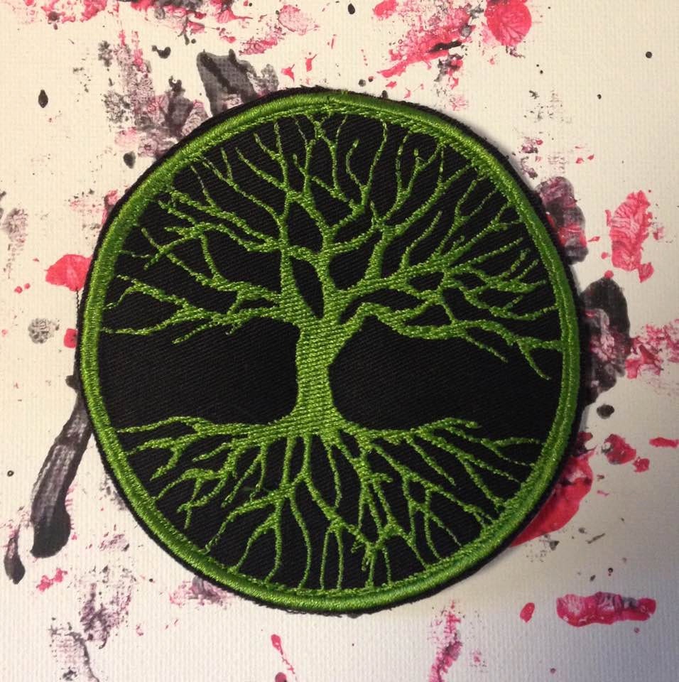 Tree of life patch celtic pagan wiccan wicca nature