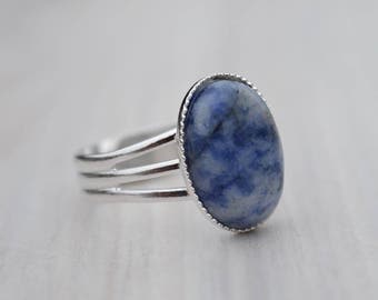 Sodalite ring | Etsy