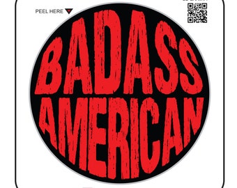Badass car decal | Etsy