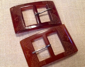 Bakelite buckles | Etsy