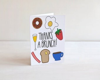 Brunch thank you | Etsy