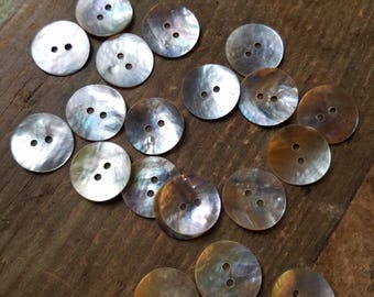 Sea shell buttons | Etsy