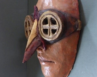 Rooster mask | Etsy