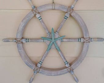 Wooden ship wheel | Etsy