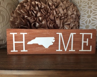 North carolina sign | Etsy