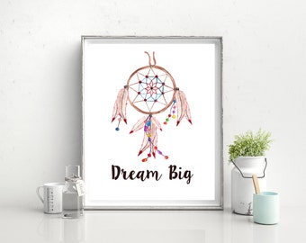 Dream catcher quote | Etsy