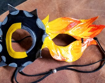 Fire mask | Etsy