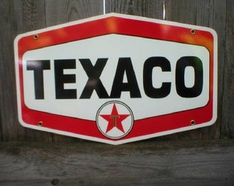 Vintage texaco sign | Etsy