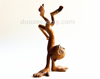 Monkey statue | Etsy
